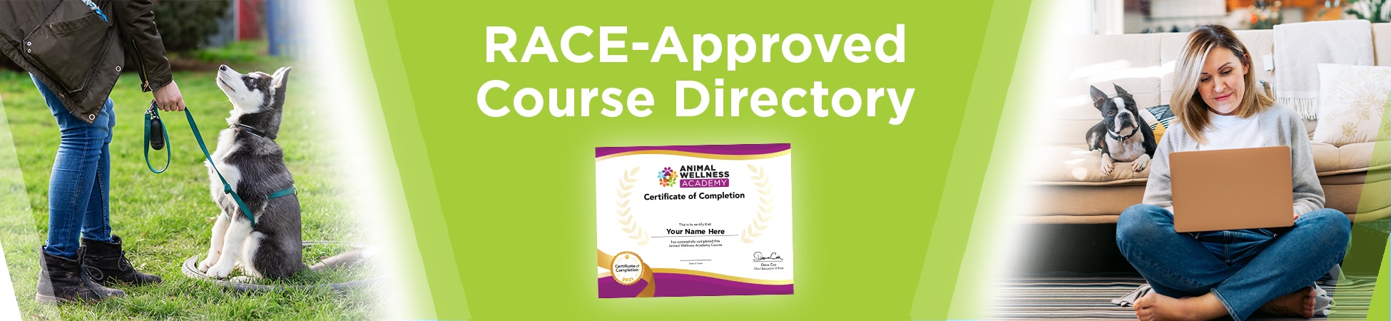 RACE-Approved Courses | Animal Wellness Academy
